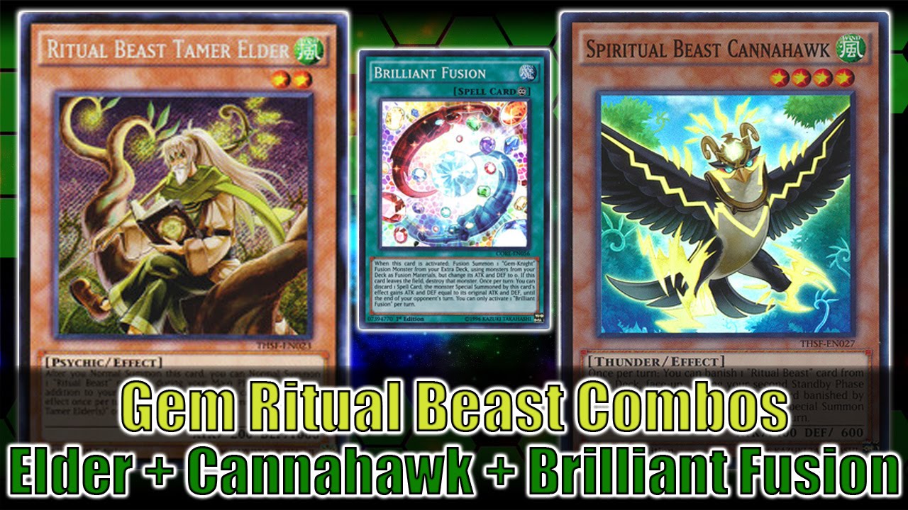 Gem Ritual Beast Combo #1 - Elder Cannahawk Brilliant Fusion +5 First ...
