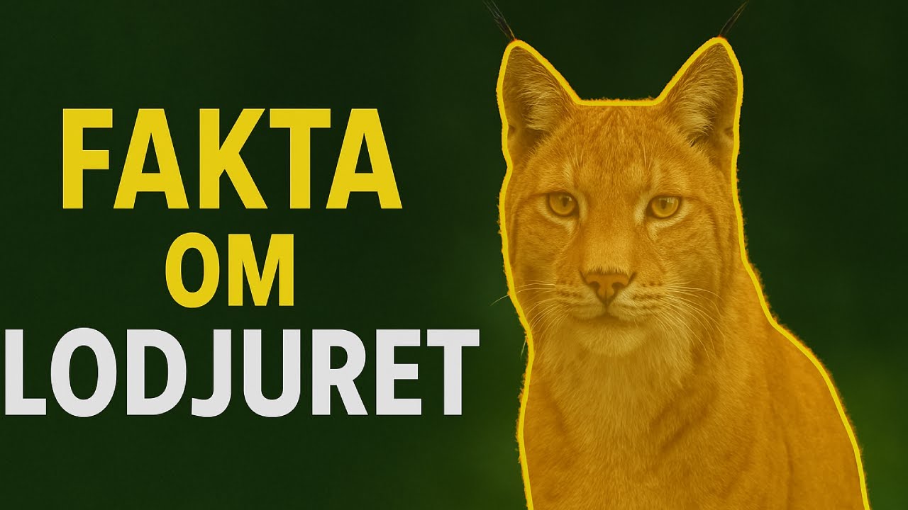 Fakta om lodjuret: Sveriges vilda katt 🐈🌟 - YouTube
