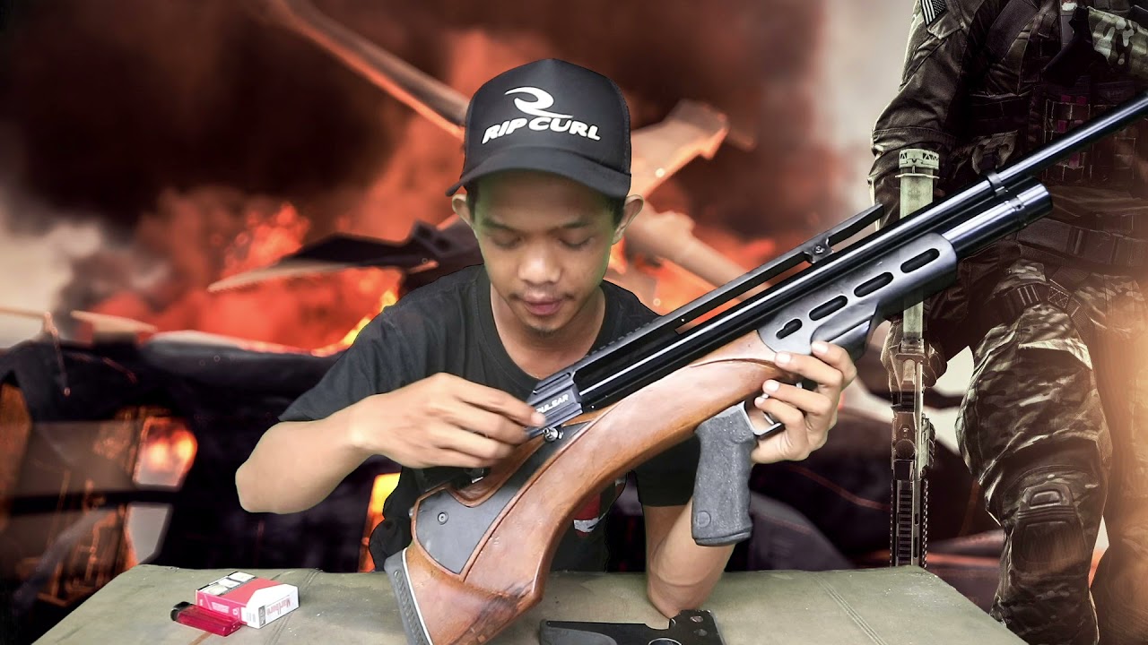 SENAPAN ANGIN PCP SUPER UNIK DAN SIMPLE BULLPUP PULSAR AIR RIFLES 2022 ...