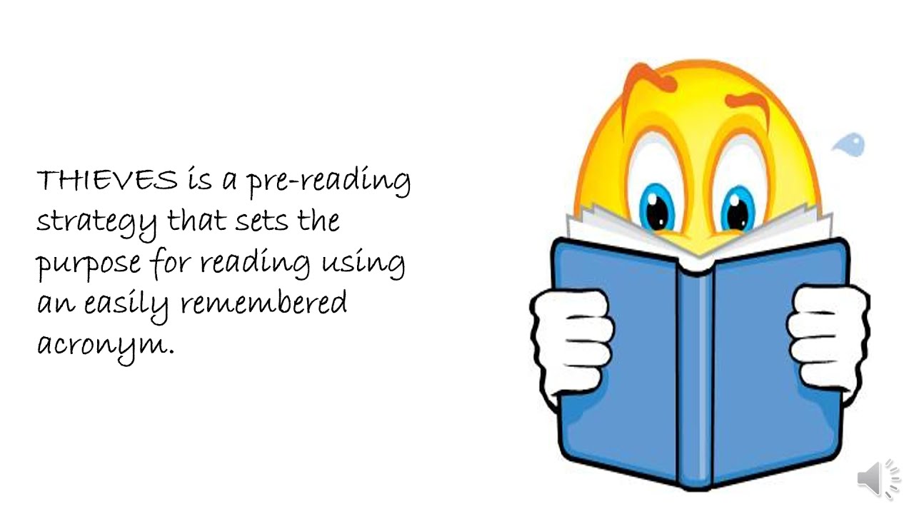 Teaching Readers to become THIEVES - YouTube