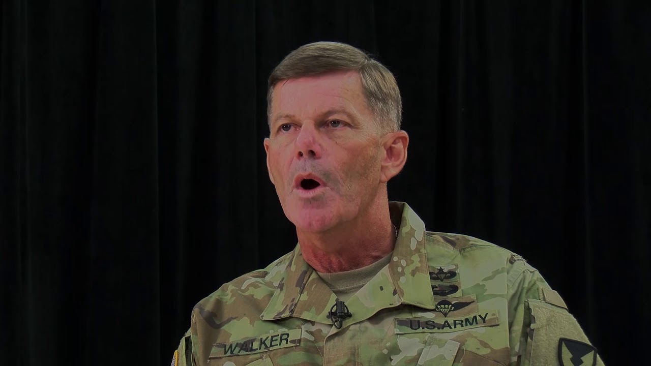 AMC News Dispatch Lt. Gen. Donnie Walker Promotion Ceremony - YouTube