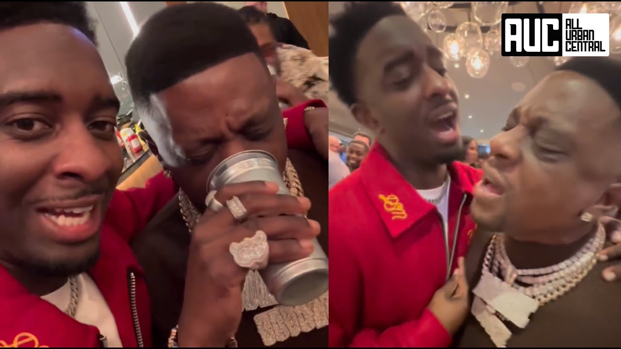 "We Tore Up" Boosie & Desi Banks Turnt To The Max At Hawks Game - YouTube
