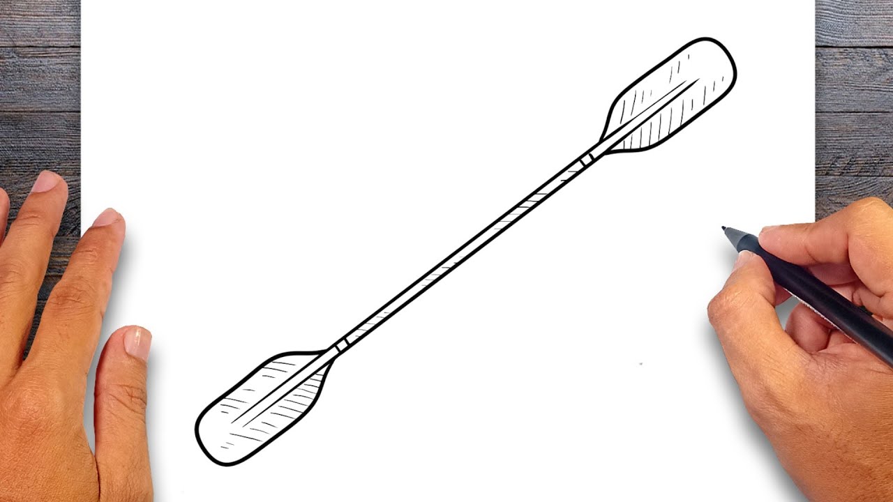 How to draw Paddle - YouTube