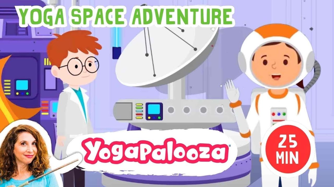 Kids Yoga Space Adventure: A Full Episode set in outer space from ...