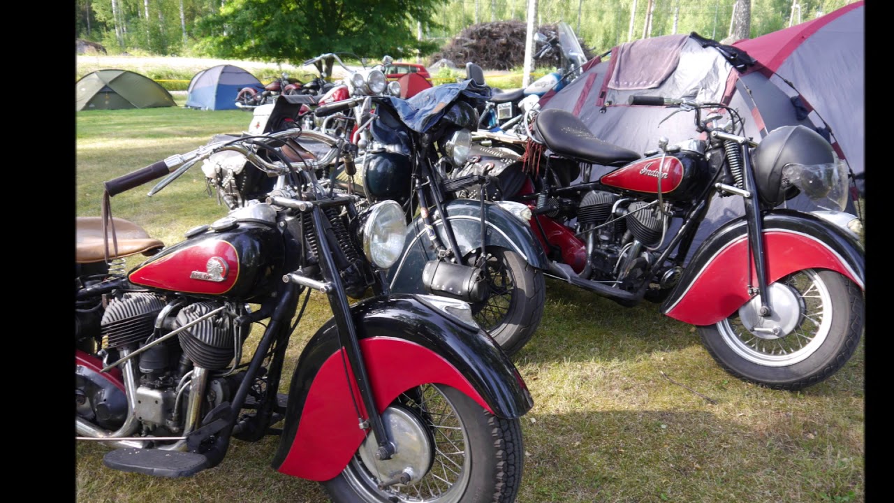 Int Indian Motorcycle Rally, Finland, 2019, No 1 of 6 - YouTube