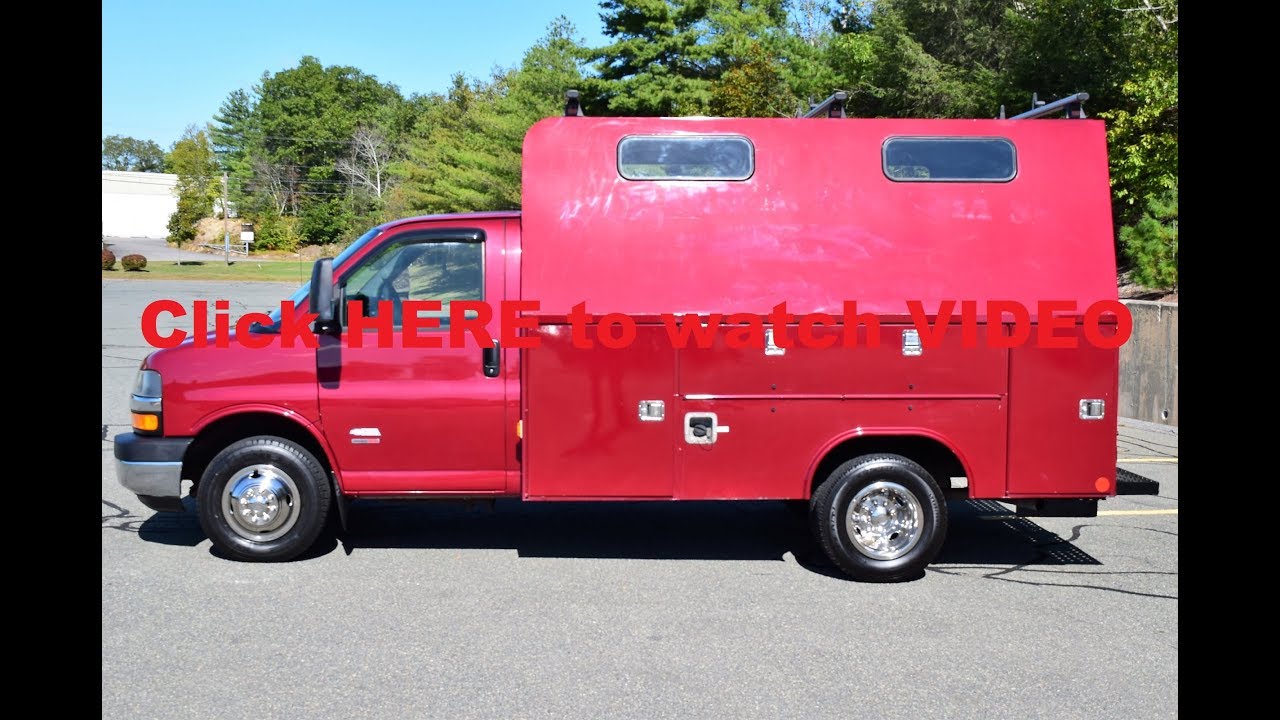 2006 Chevy Express Utility Van Duramax Diesel - YouTube