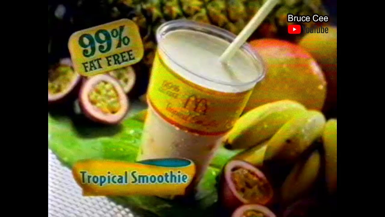 Advert McDonald's Tropical Smoothie TV NZ VHS - YouTube