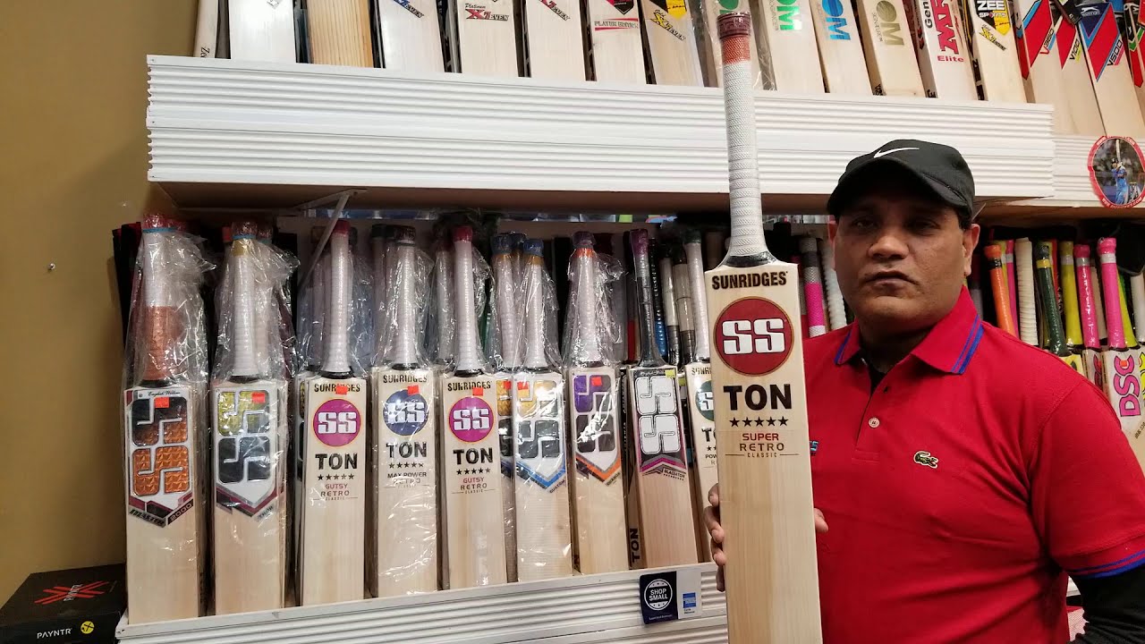 SS TON SUPER RETRO ENGLISH WILLOW CRICKET BAT - YouTube