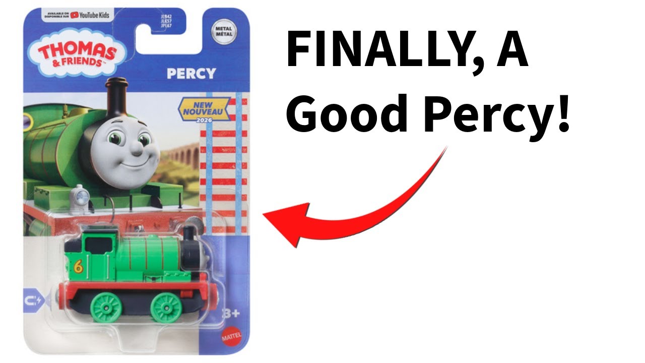 *NEW* 2026 Diecast Percy! Percy's NEW Look is GREAT! Thomas and Friends ...