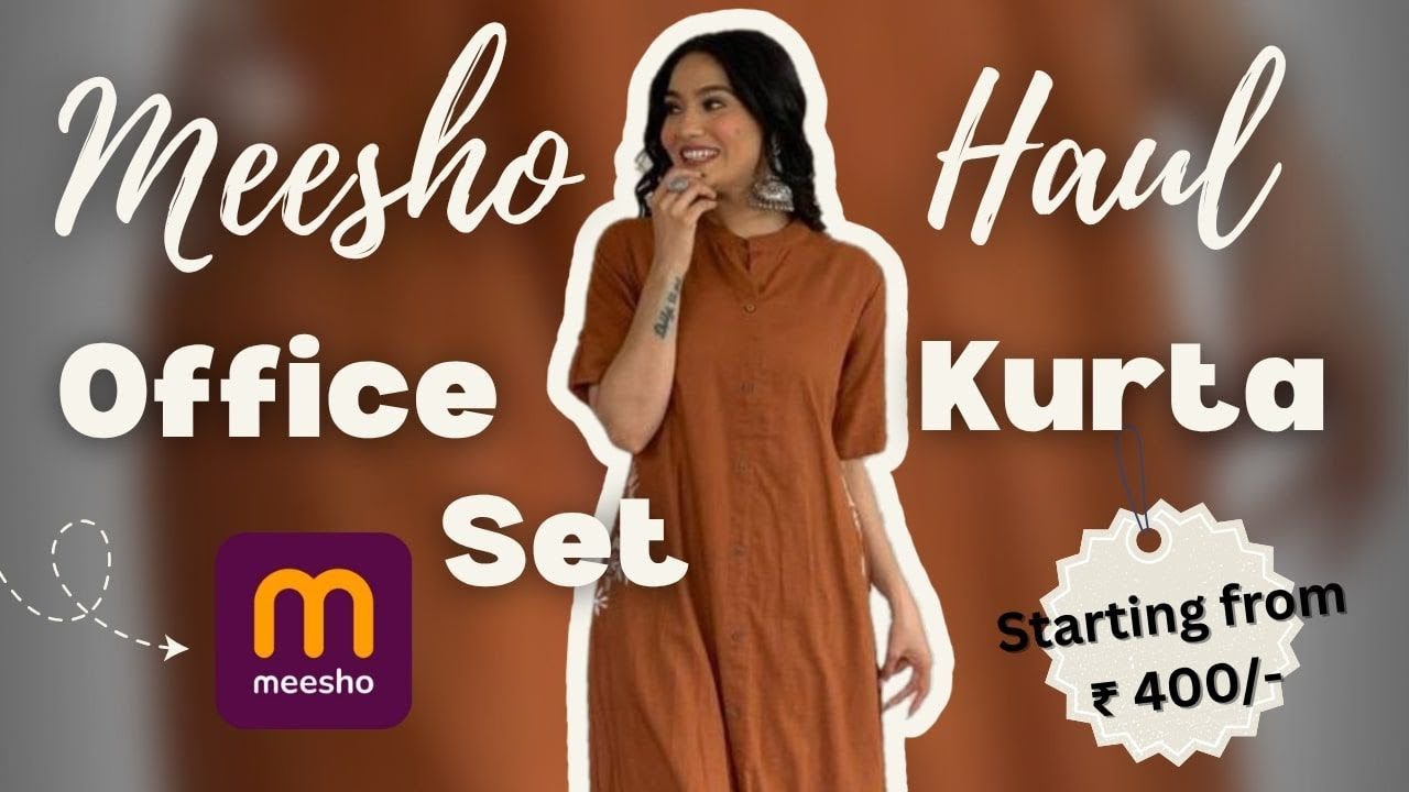 Office Wear from Meesho 👩‍💼 | Look Professional on a Budget #meesho # ...