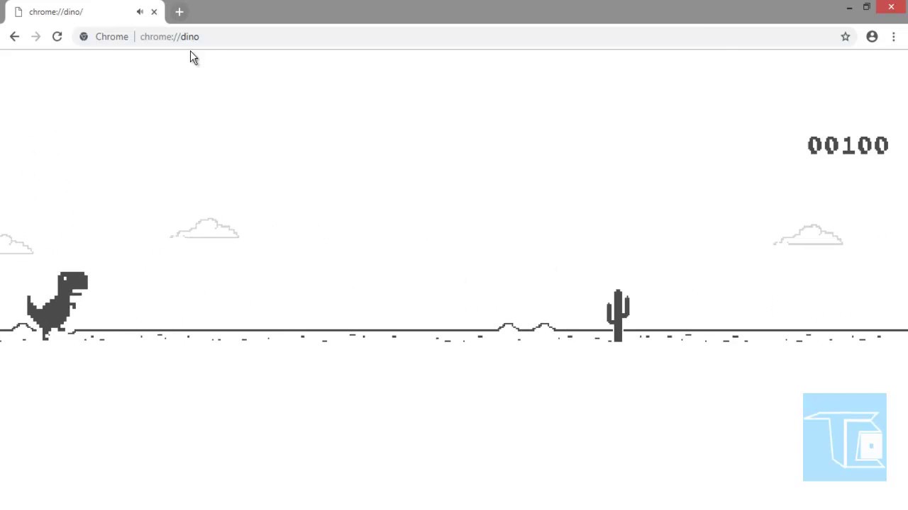 Cómo jugar "Dinosaurio de Google" en Chrome (aunque tengamos Internet ...