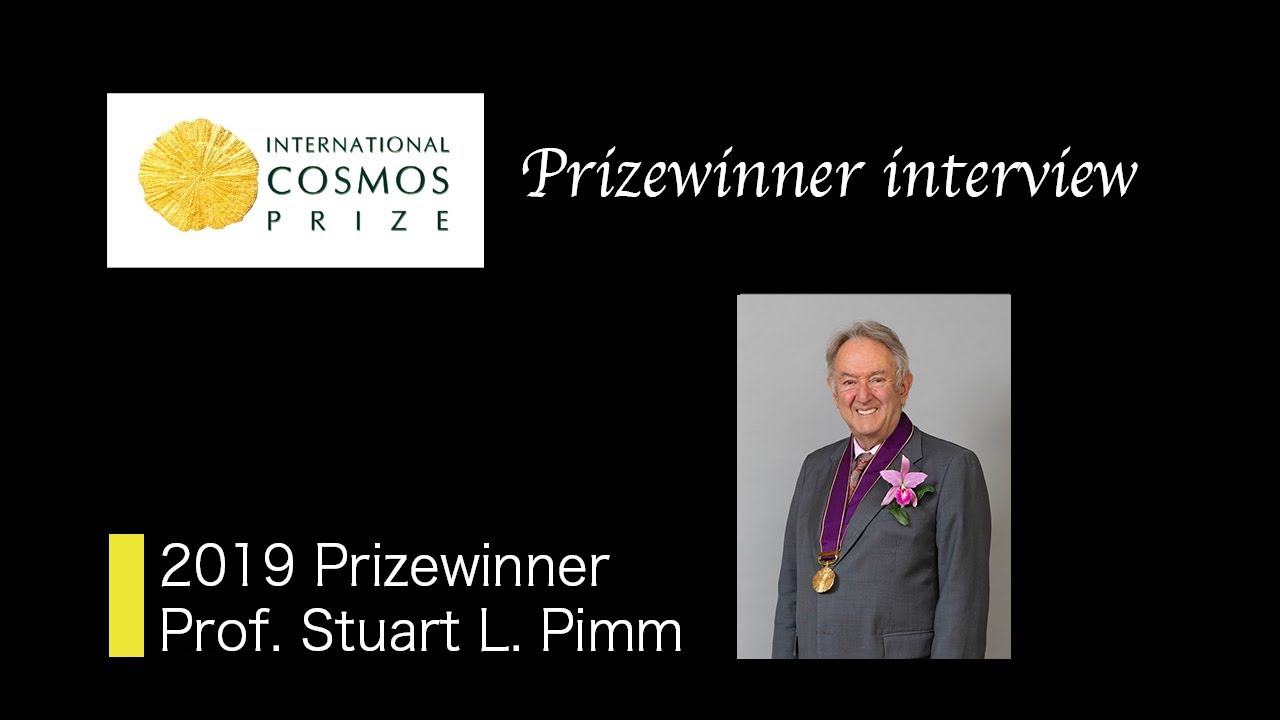 2019 Prizewinner Dr. Stuart Pimm's Interview - YouTube