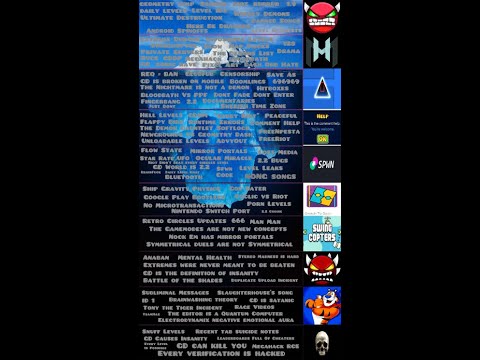 The Geometry Dash Iceberg - YouTube