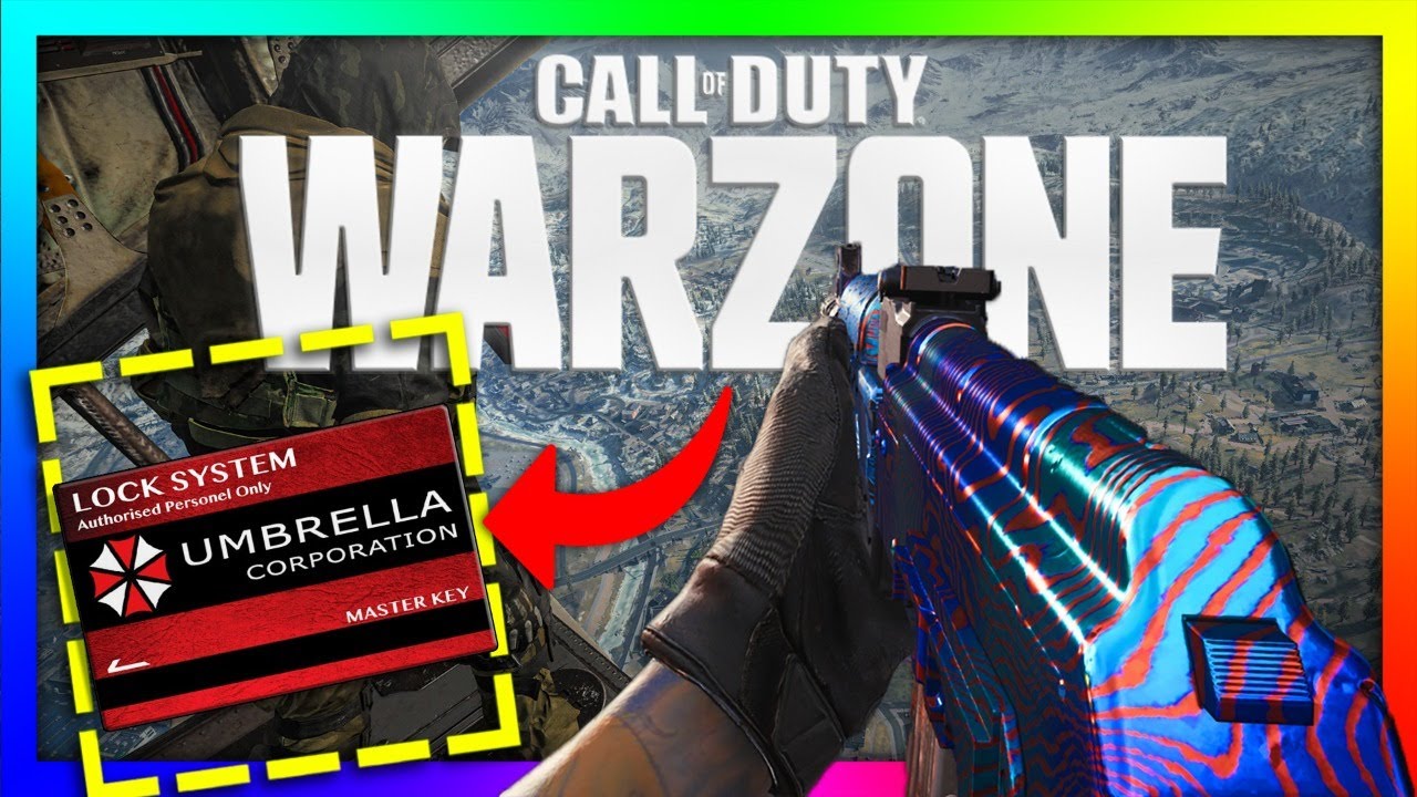 WARZONE Easy Nuclear Bunker Red Access Card (Call of Duty: Modern ...