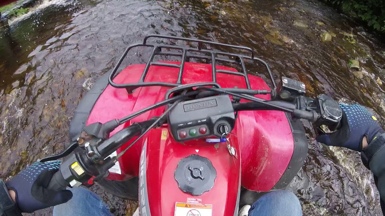 Honda big red 300. Donegal - YouTube