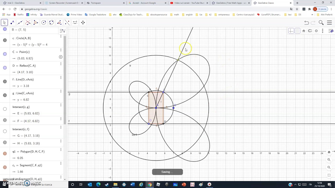 VideoTutorial: How to create a tool of a butterfly with GeoGebra - YouTube