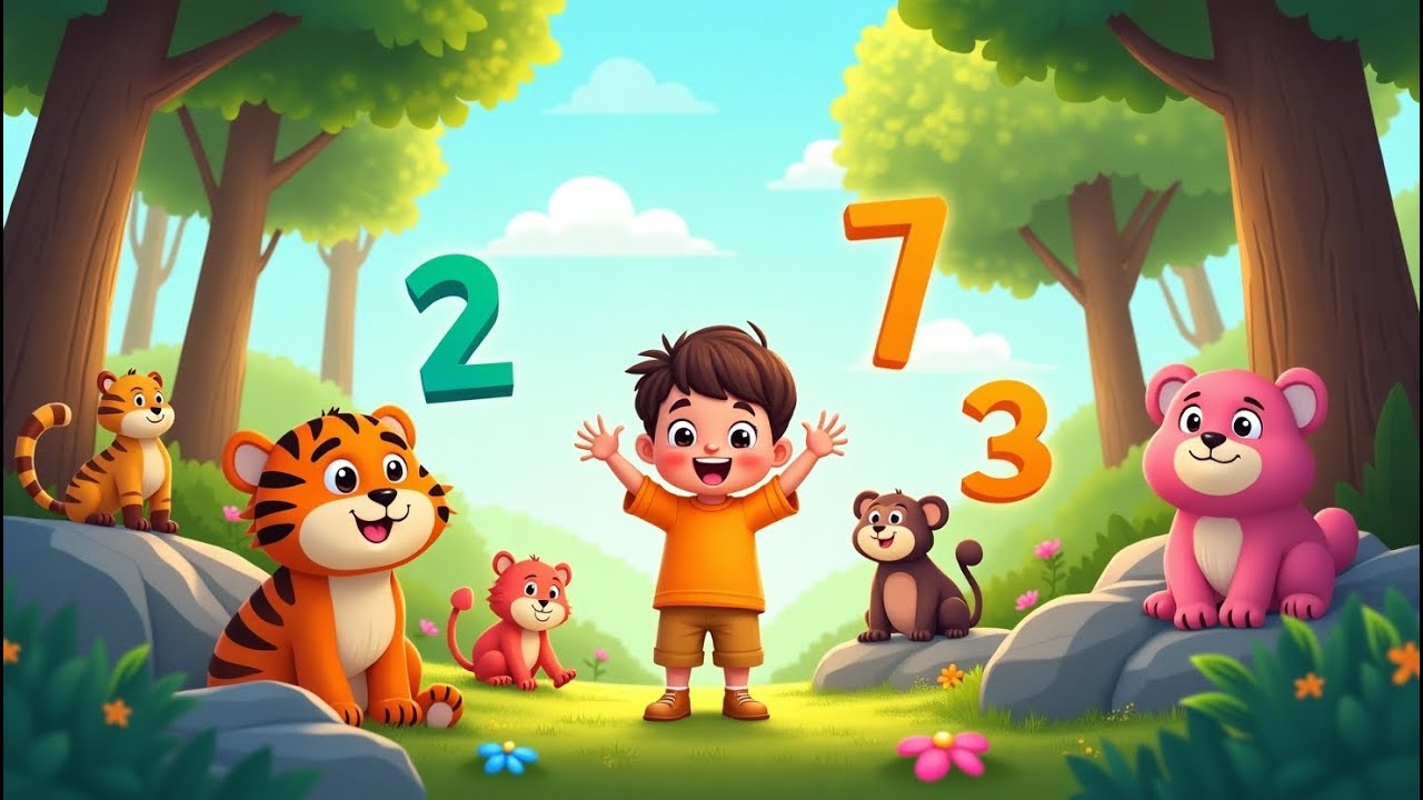 Belajar Angka 1-10 sambil Menari! 💃🔢 | Fun English Learning | TokiKids ...