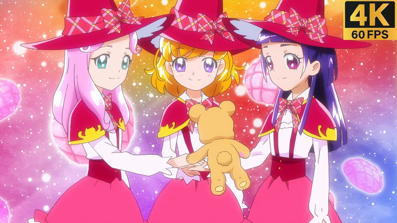 Magician Transformation ⚝ Event 💕 Mahou Tsukai Precure【 4K 】 - YouTube
