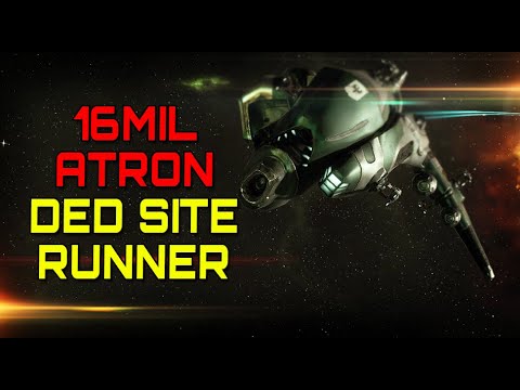 Eve Online - 16MIL ATRON / DED RUNNER - YouTube
