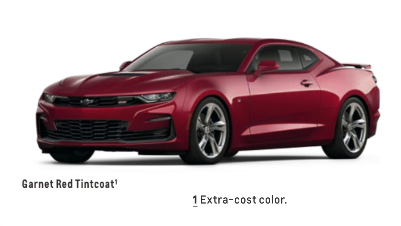 2020 Camaro Factory Paint Colors and Codes | Camaro Culture - YouTube