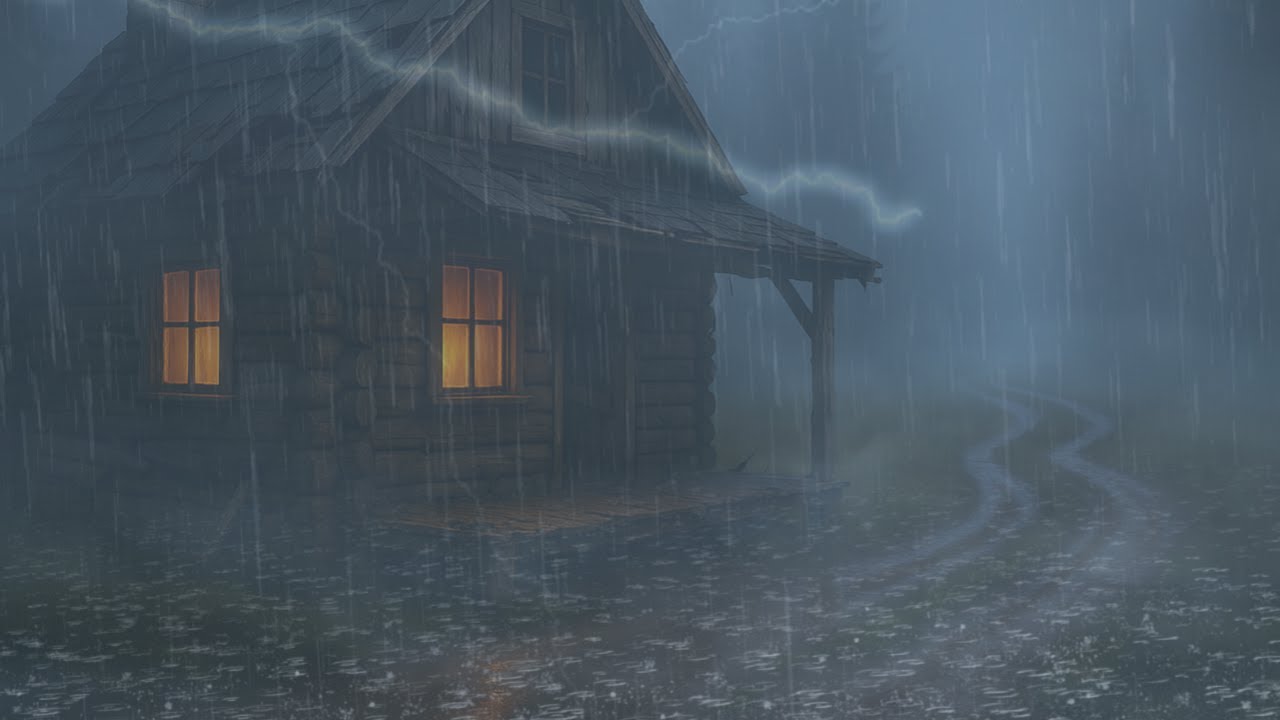 Natural Rain That Puts You to Sleep Relaxing Summer Thunderstorms at ...