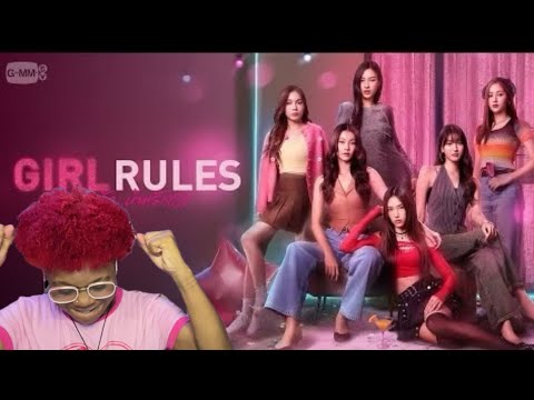 Girl rules the series official trailer reaction #namtanfilm #milklove # ...