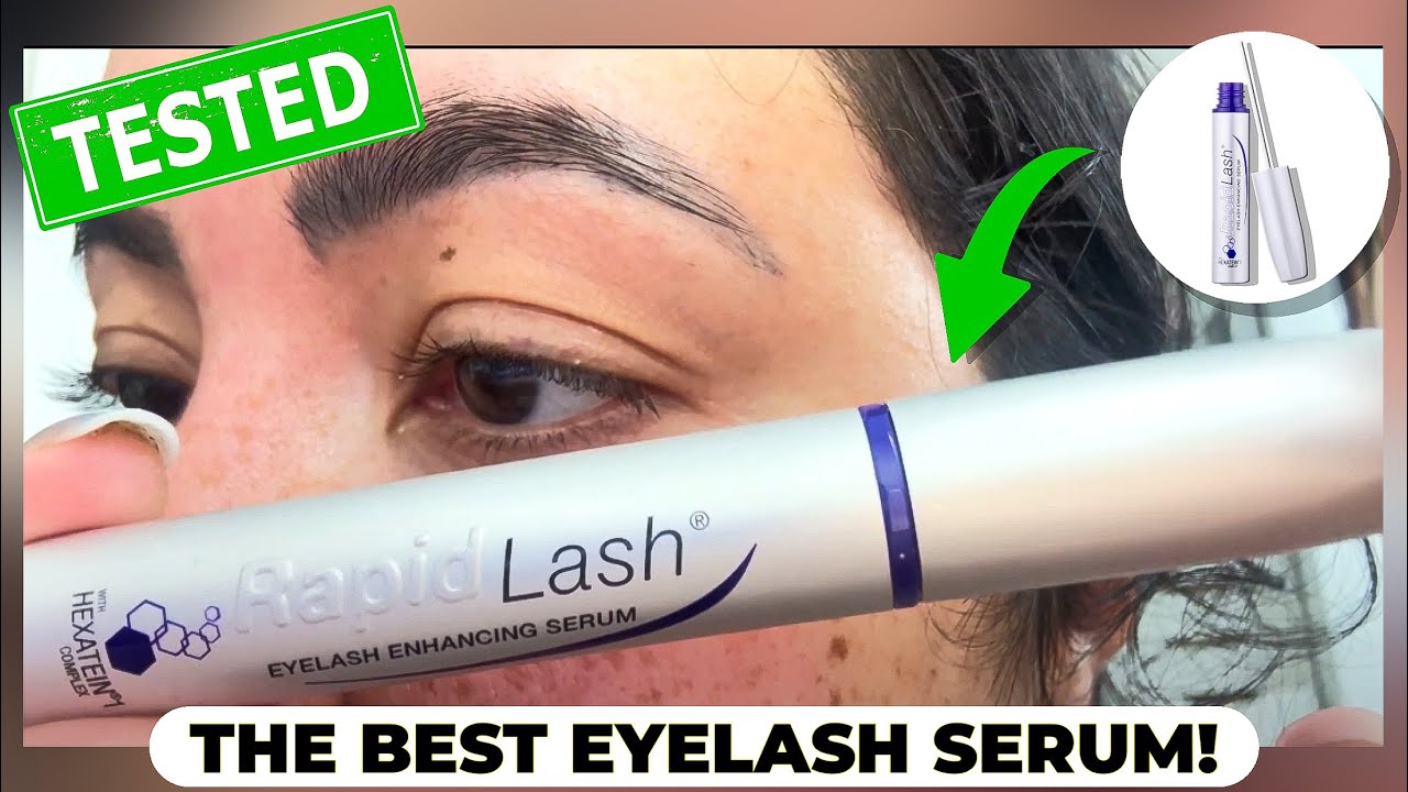 I Tested The Rapidlash Eyelash Enhancing Serum - Glad I Did! - YouTube