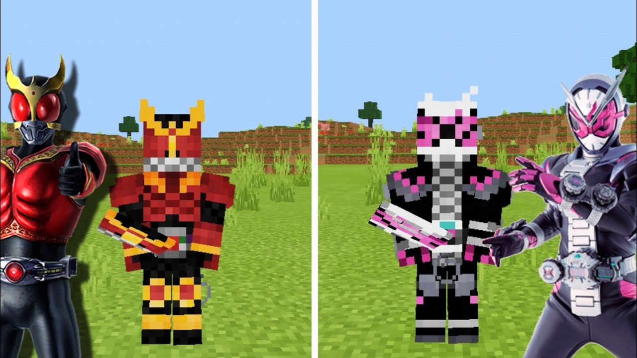 AKHIRNYA RILIS ADDON 20 HEISEI KAMEN RIDER!! | Addon Minecraft 20 ...