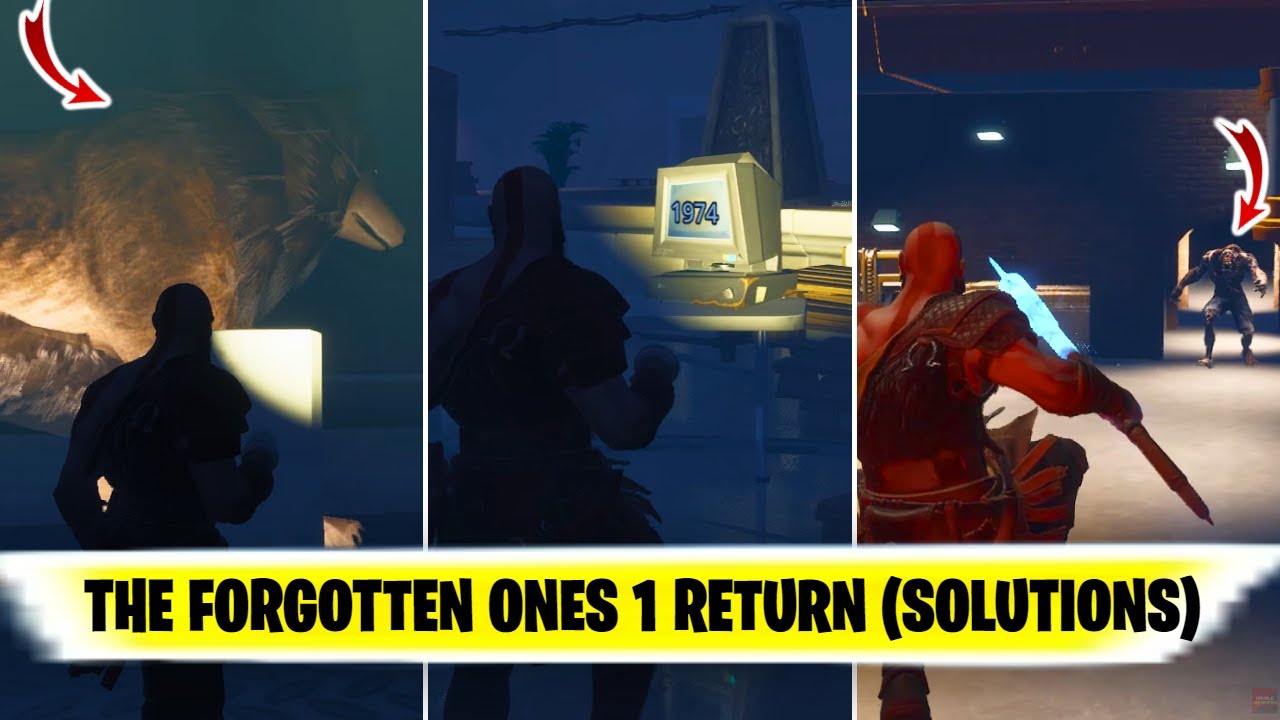 Fortnite THE FORGOTTEN ONES 1 RETURN Horror Escape Walkthrough ...