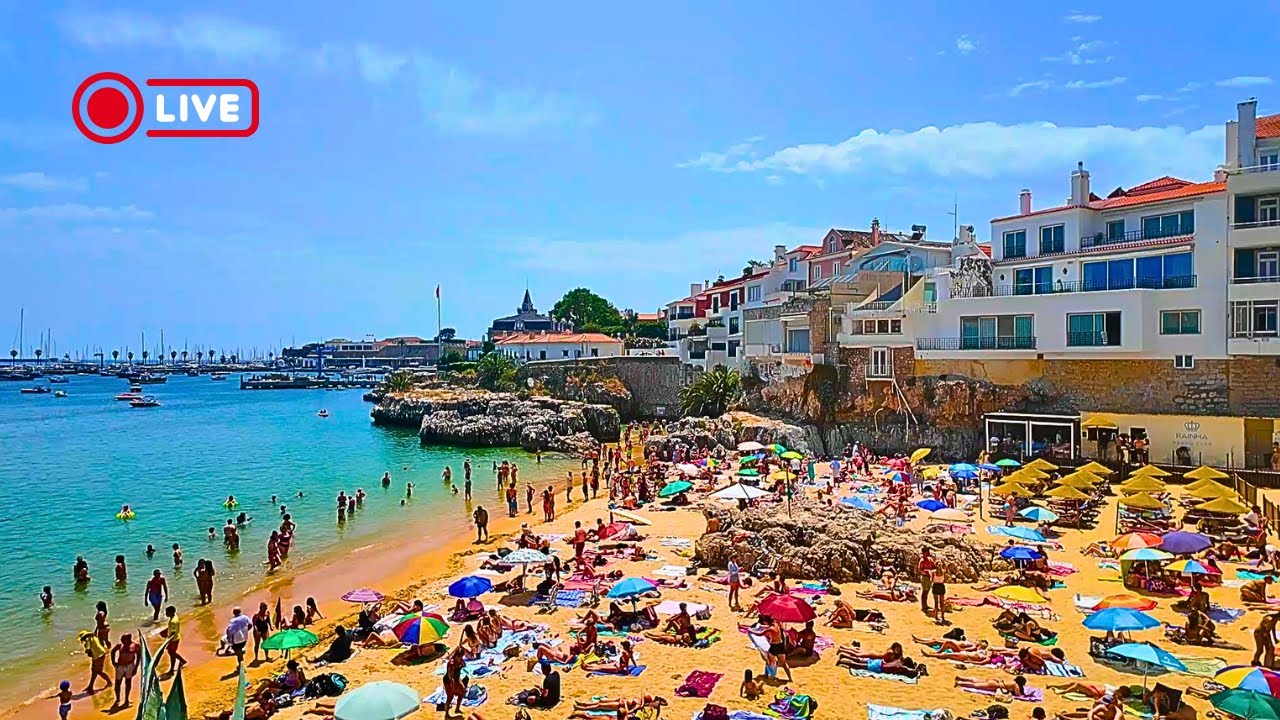 Live Beach Cam: Discover the Vibrant City Beach in Spain! 🌊☀️ - YouTube