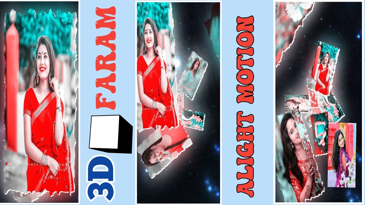 Alight Motion: New Trending Video Editing | 3D Camera Frame Movement | Tutorial new old Hindi ...