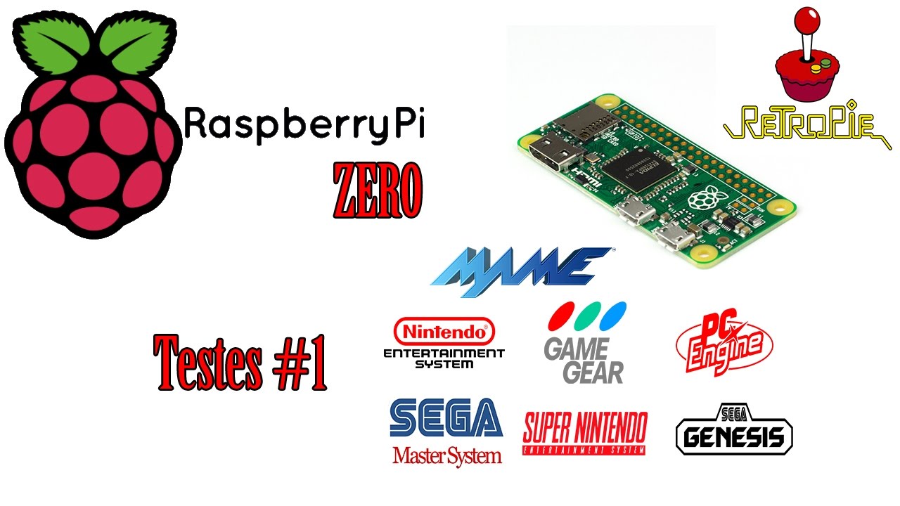 Raspberry Pi zero #1 - Gameplays 8 & 16 bits - NES SNES MASTER MEGA ...