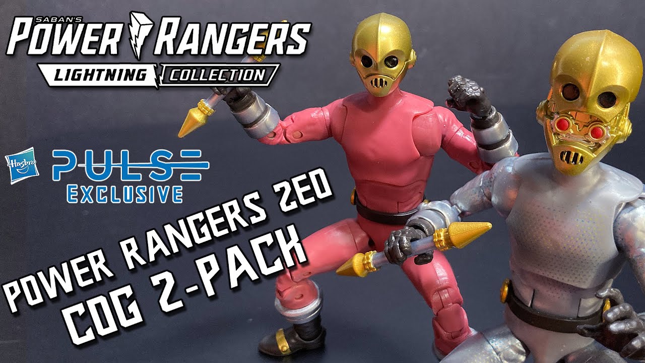 Power Rangers Lightning Collection Zeo Cog Two-Pack! - YouTube