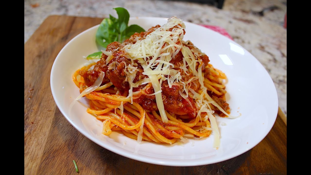 How to Make Spaghetti- Easy and Delicious Recipe - YouTube