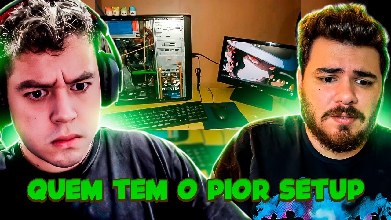 QUEM TEM O PIOR SETUP ! Ft Tio San, Tio Bruce & Poladyn - YouTube