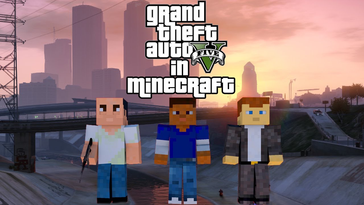 [Official Video] Trailer GTA 5 in Minecraft - YouTube