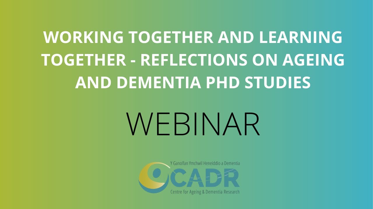 Working together and learning together - reflections on ageing and ...