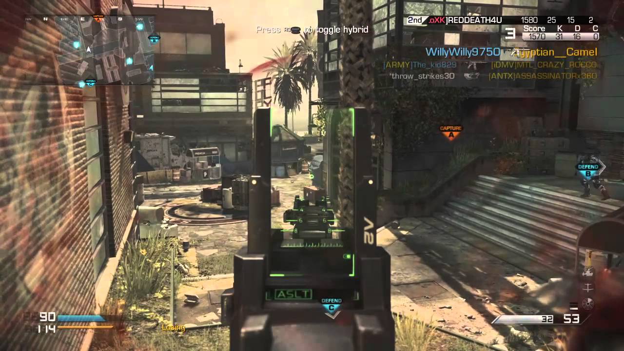 Call of Duty® Ghosts 44 kill gameplay - YouTube
