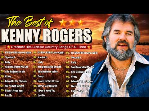 Top 40 Songs of Kenny Rogers🌻 Greatest 60s 70s 80s Country Music Hits 🤠 Legendary Country Songs 2026