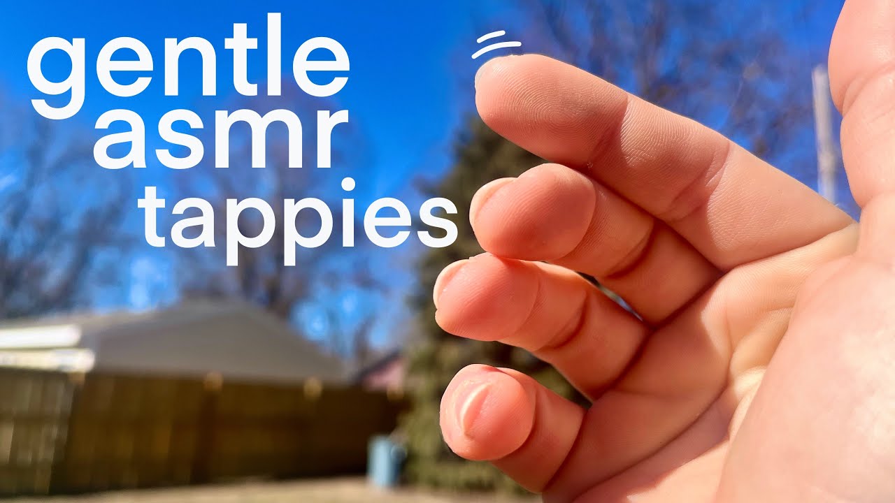 Gentle Outdoors ASMR with TONS of Screen Tappies - YouTube