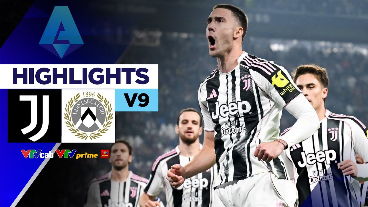 JUVENTUS vs UDINESE | Song tấu Vlahovic - Yıldız rực cháy điên cuồng ...