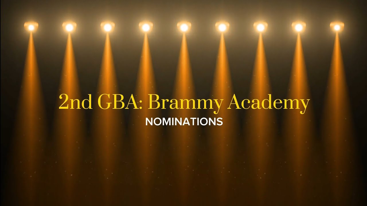 2025 BRAMMY [2ND GBA: BRAMMY ACADEMY] NOMINATIONS | Watch Live Here ...