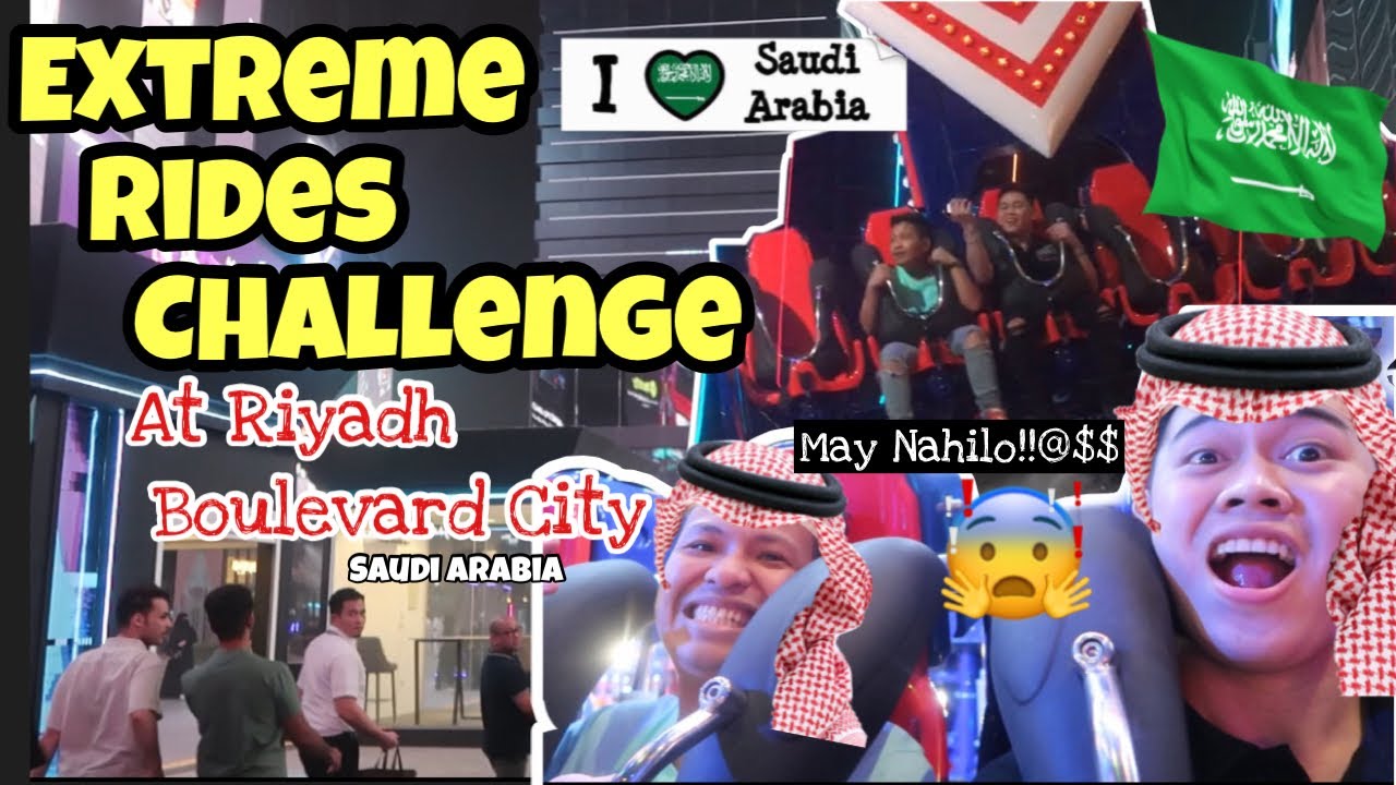 Extreme Rides Challenge at Time Square Riyadh Boulevard City Saudi ...