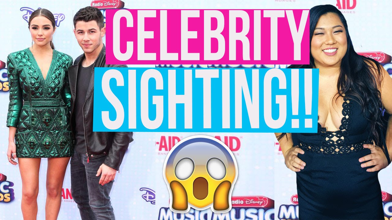I SAW A CELEBRITY!! - YouTube