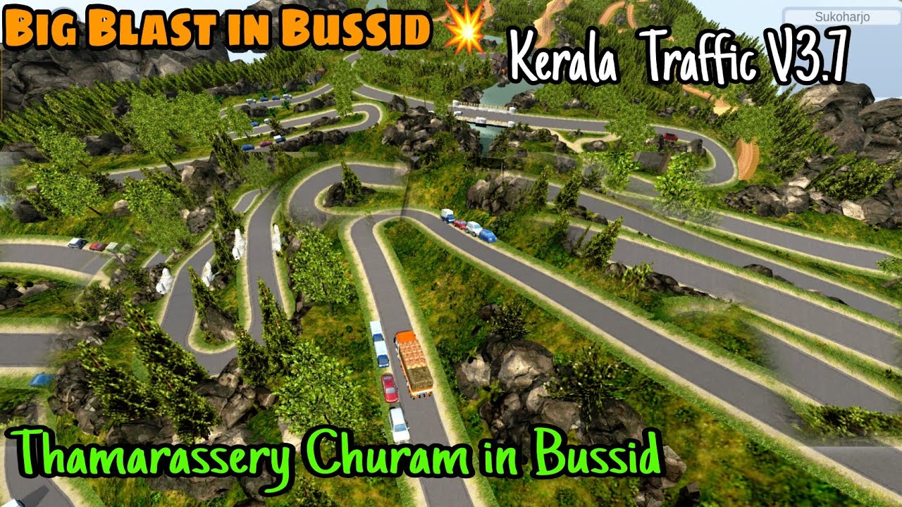 How to install Thamarassery Churam road in bussid ,Kerala map v3.7 ...