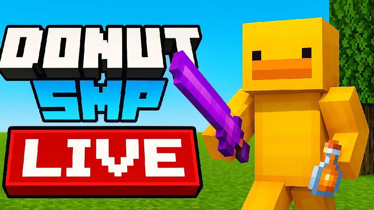 MINECRAFT DONUT SMP😱RATING BASES JOIN RIGHT NOW👹 - YouTube