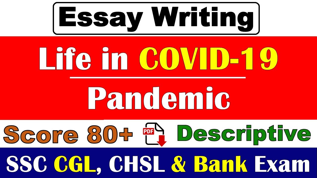 Life in COVID-19 Pandemic essay for ssc cgl | Life in the Pandemic ...