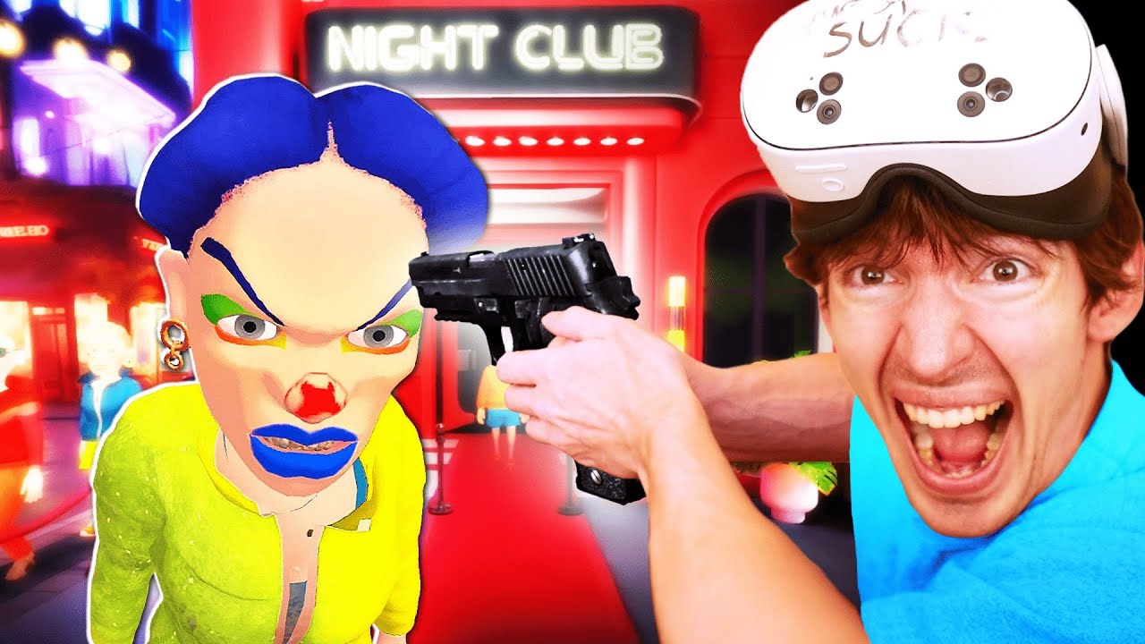 Becoming a VR SECURITY GUARD - YouTube