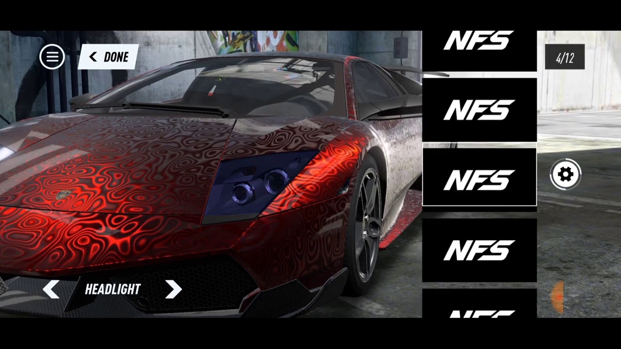 Need for Speed Heat App My 24th Customization (NFS Heat App) - YouTube