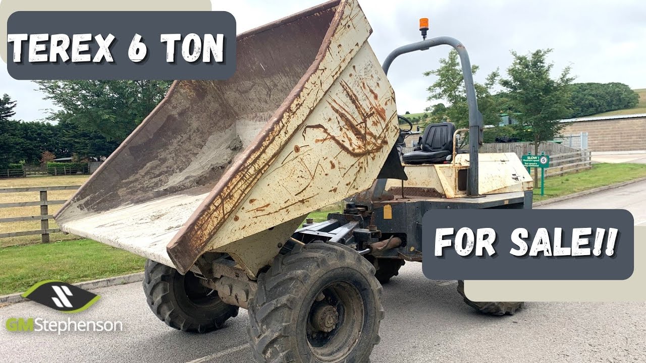 Benford Terex 6 ton Straight Skip Dumper - YouTube